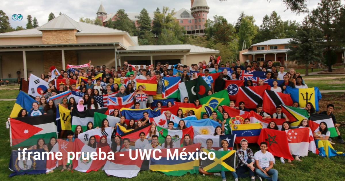 iframe prueba - UWC México